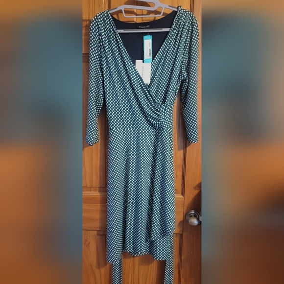 41 Hawthorn | Dresses | 4 Hawthorn Kaylee Faux Wrap Knit Dress | Poshmark